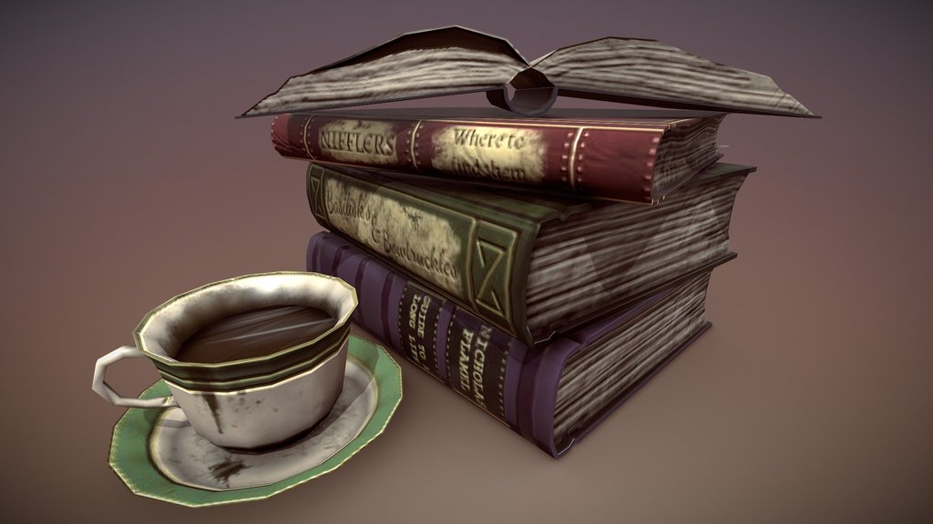 GAM180 - Diagon Alley - A 3D model collection by ElliotGriffiths ...