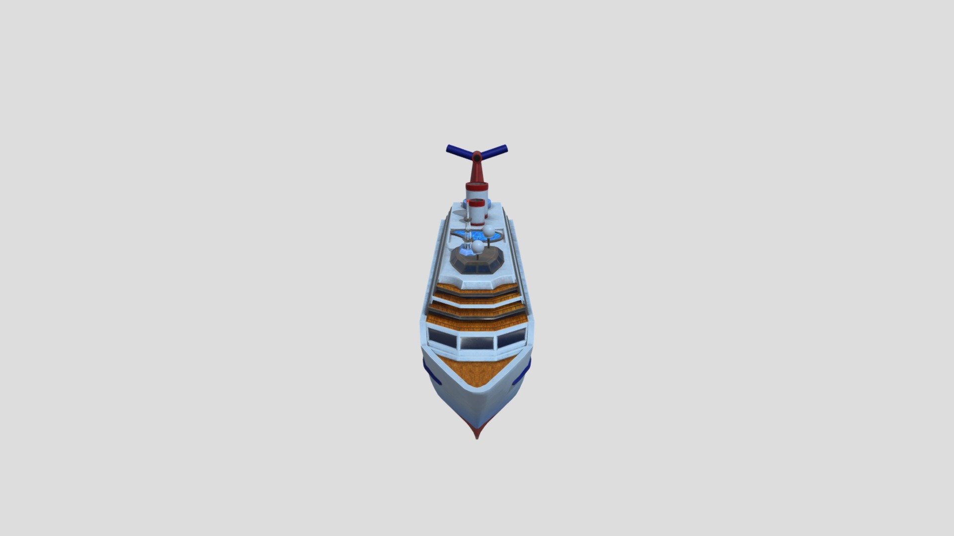 kapal 3d - Download Free 3D model by iweltriana [026203a] - Sketchfab