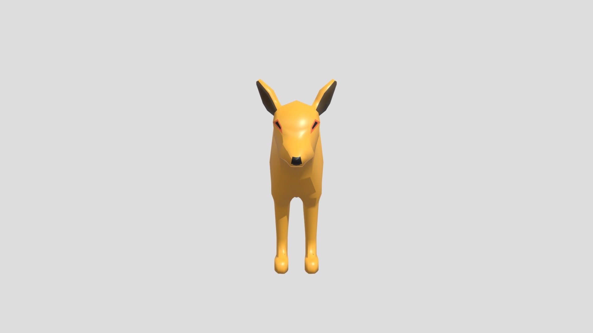 Low Poly Coyote - Download Free 3D model by Akinremi [0262585] - Sketchfab
