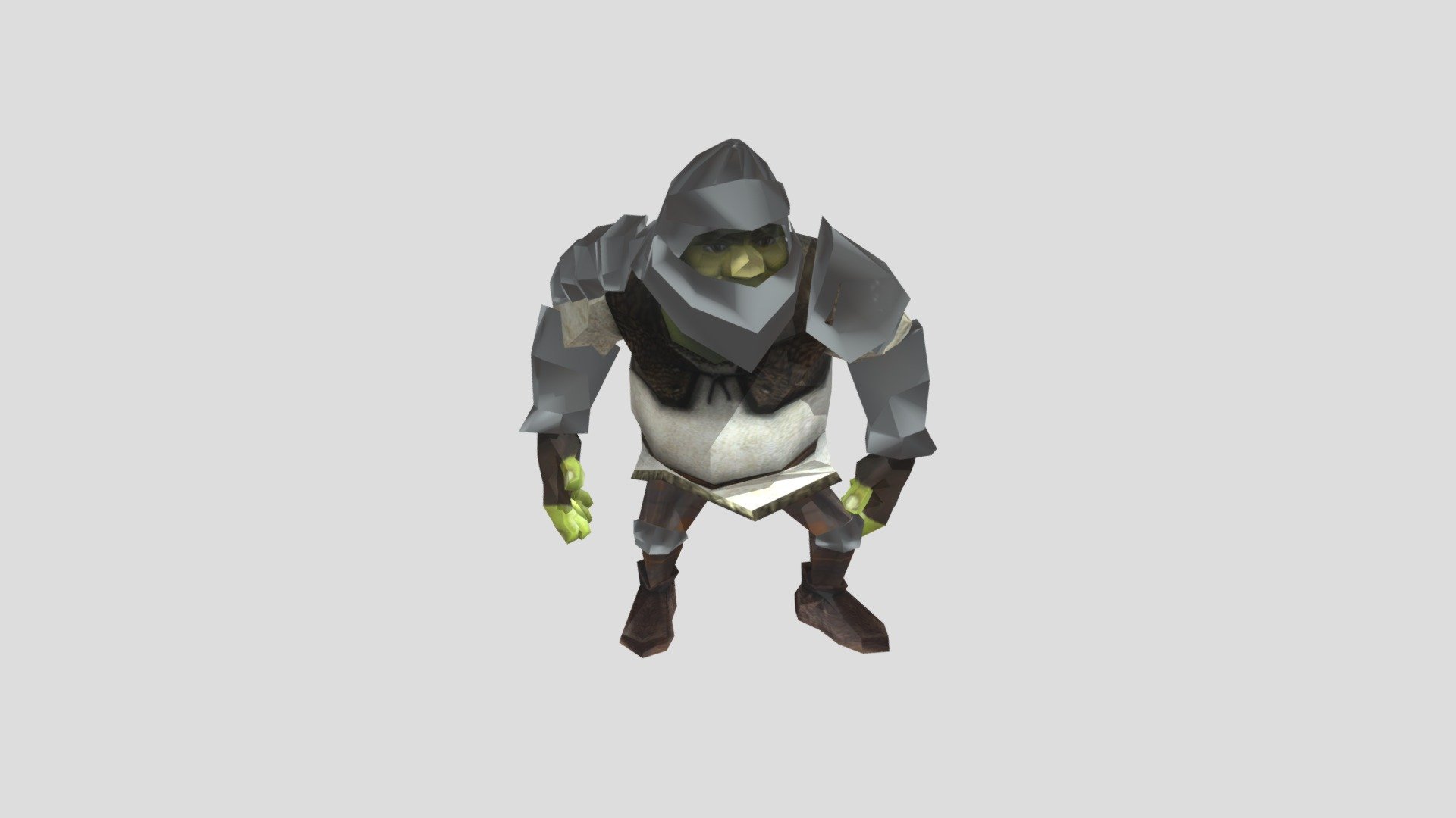 shrek knight - Download Free 3D model by Kyle.withem [0263620] - Sketchfab