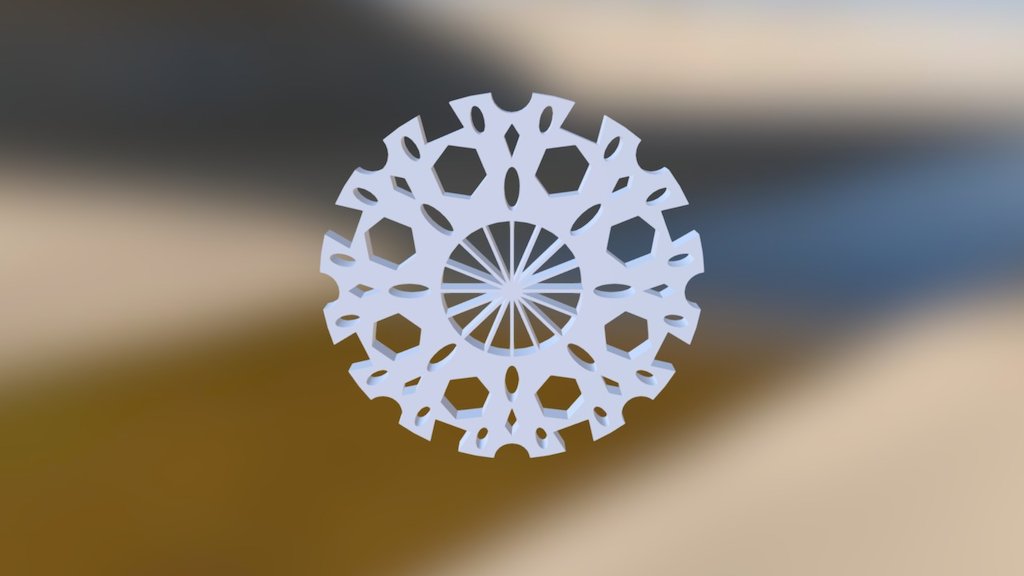 mandala - 3D model by oryanarad [026432d] - Sketchfab