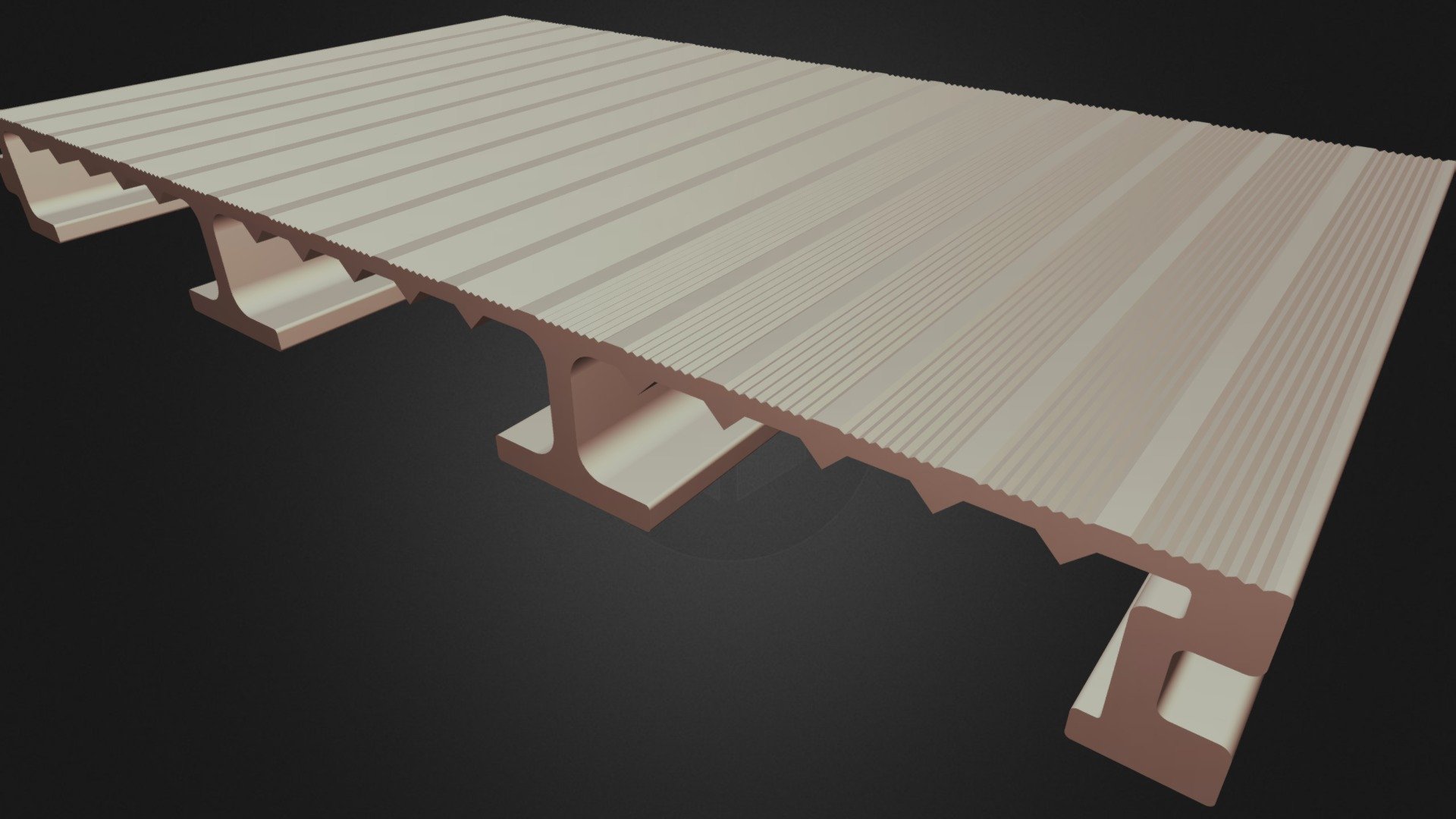 Aluminum Extruded Outdoor Platform - Buy Royalty Free 3D model by MR ...