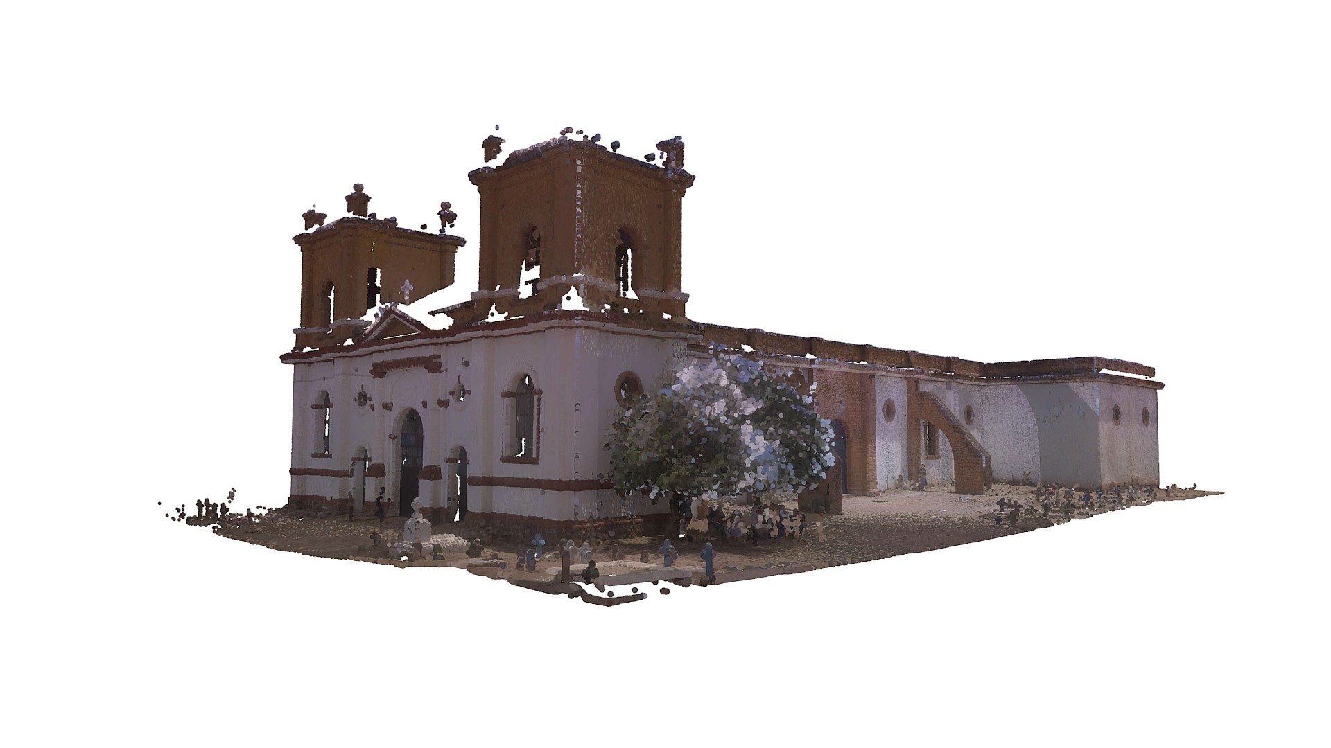 IGLESIA DE PUEBLO VICAM | SONORA, MEXICO - 3D model by kaajoame ...
