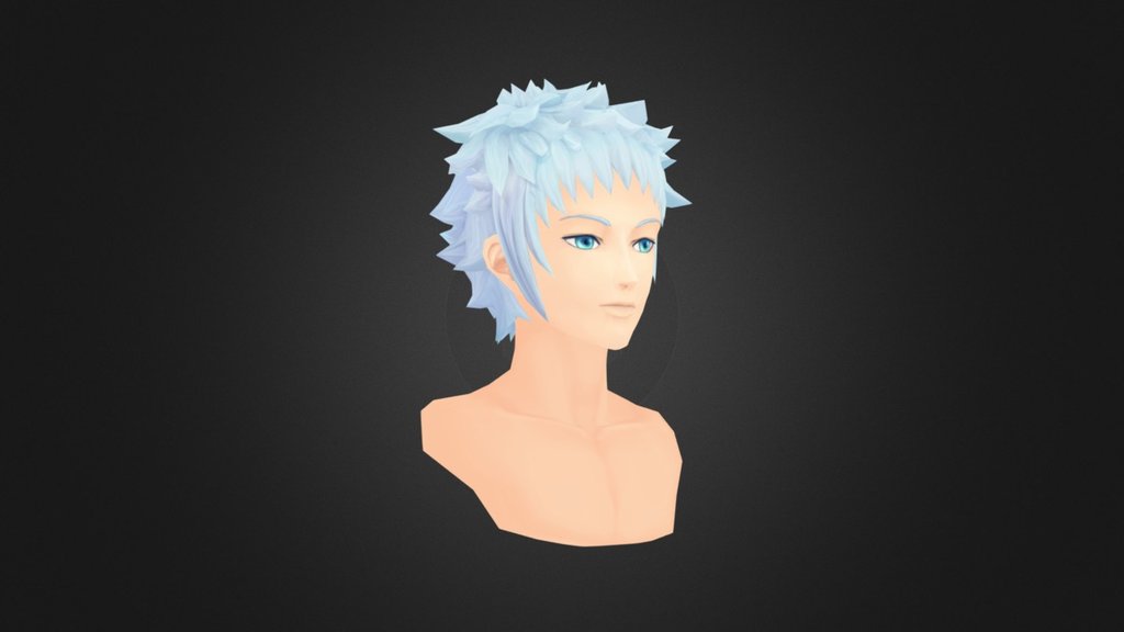 head design by self - 3D model by pansi [0266b4c] - Sketchfab