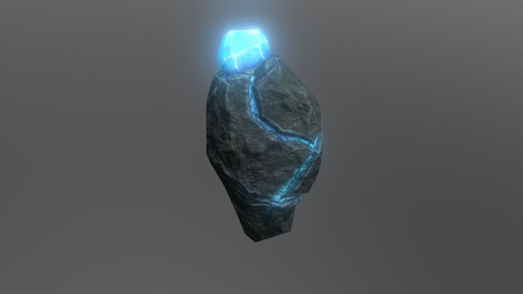floaty_rock - 3D model by Brinsley [02670b4] - Sketchfab
