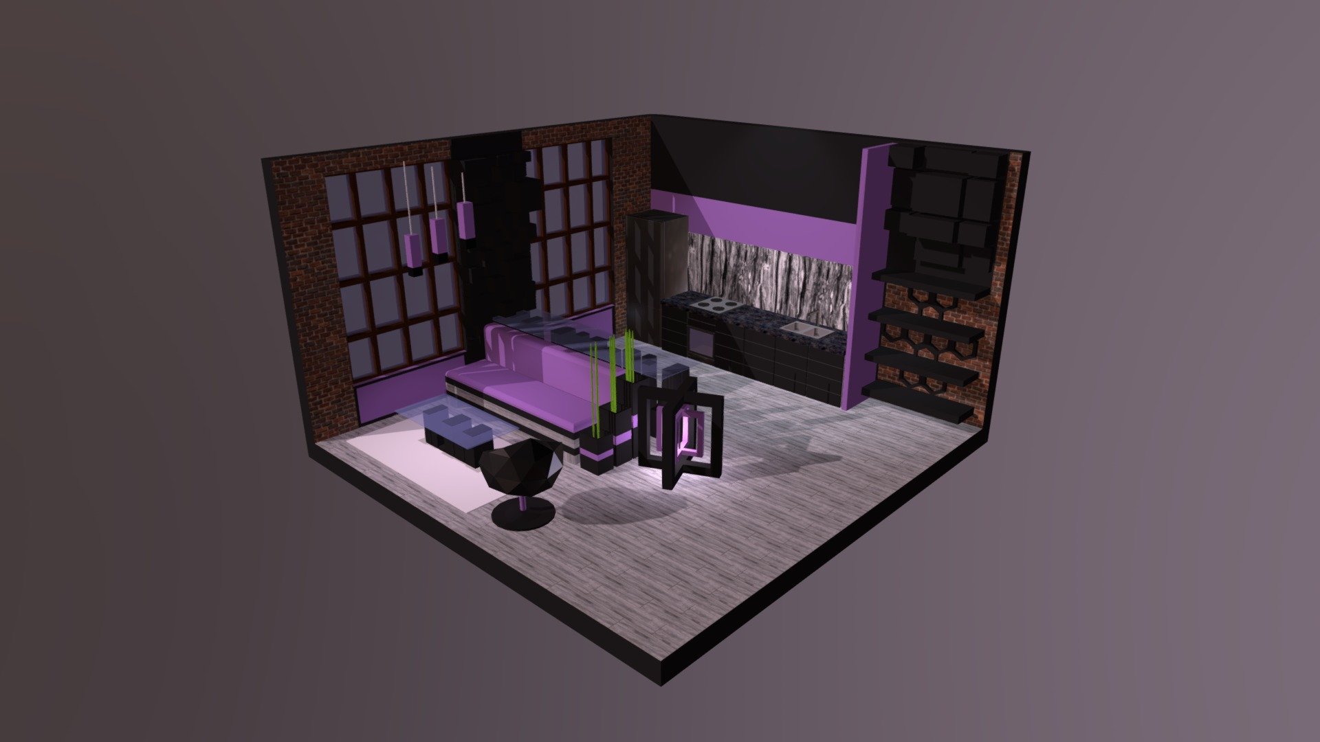 Room - Download Free 3D model by Insait [0268e9f] - Sketchfab