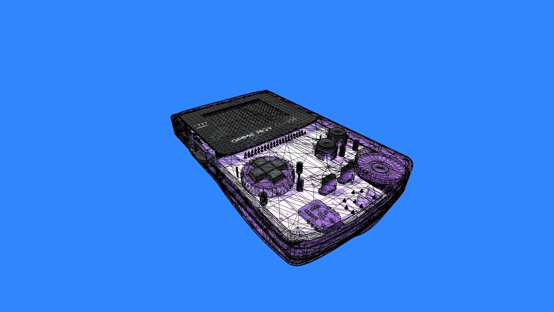 GameBoy Color Model - 3D model by Multullar [026ab5e] - Sketchfab