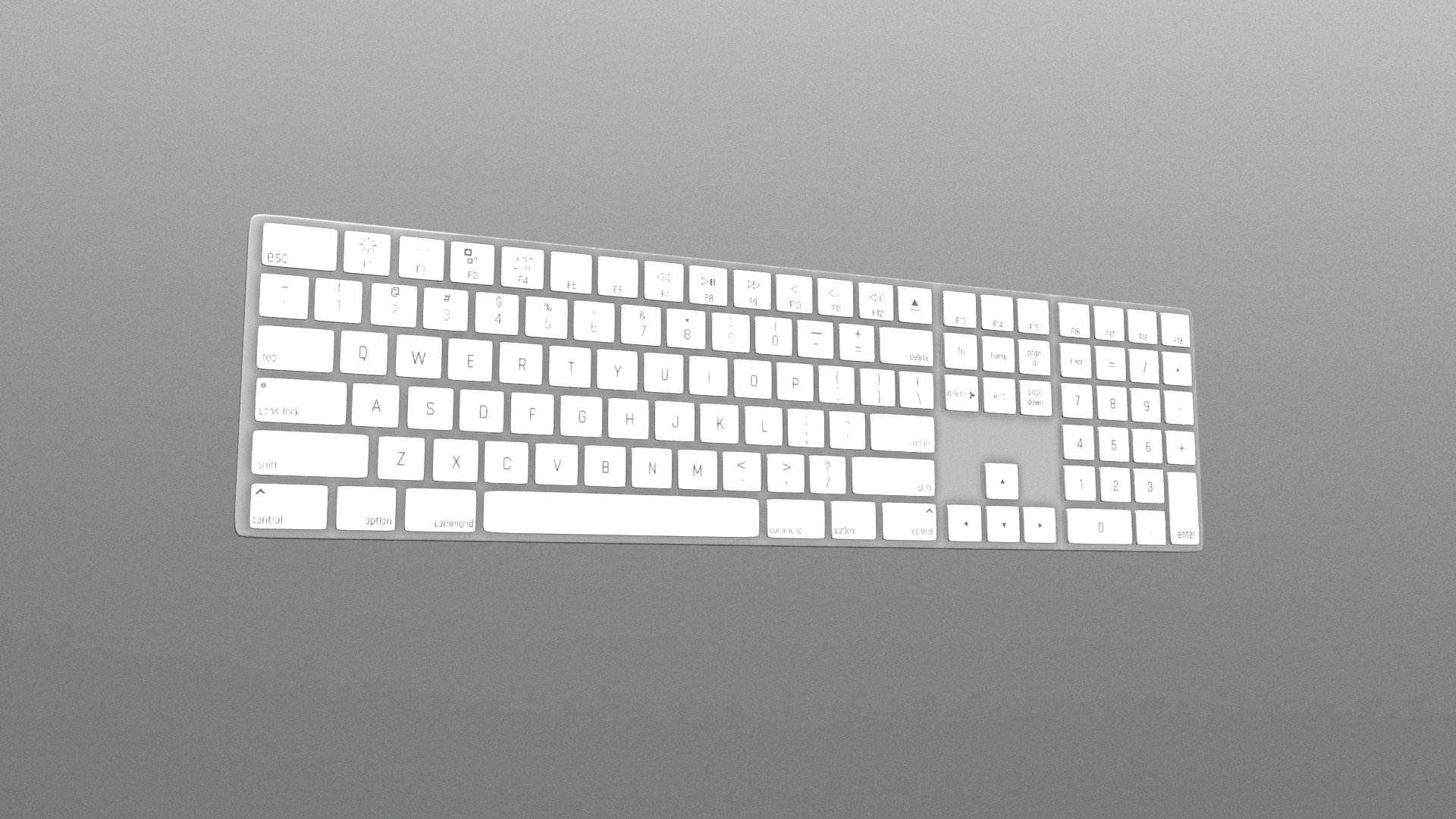 Mac Keyboard - 3D model by MattConnorOne [026b825] - Sketchfab