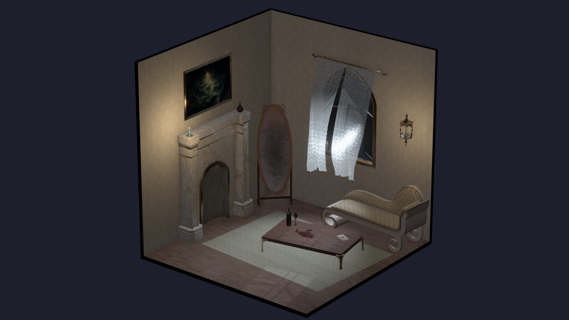 Ivory Tower - 3D model by ChrisRT [026c8a6] - Sketchfab