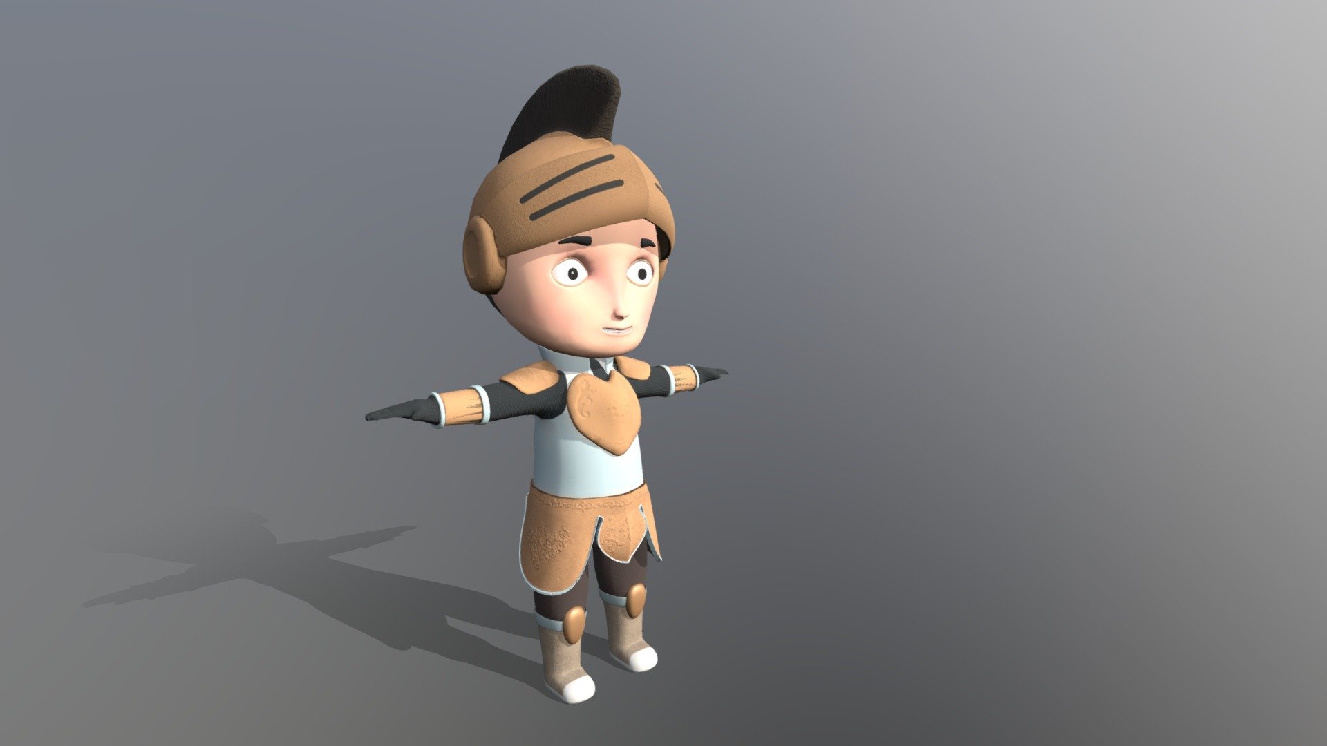 Character - 1 - 3D model by machanurupraveen [026dc63] - Sketchfab