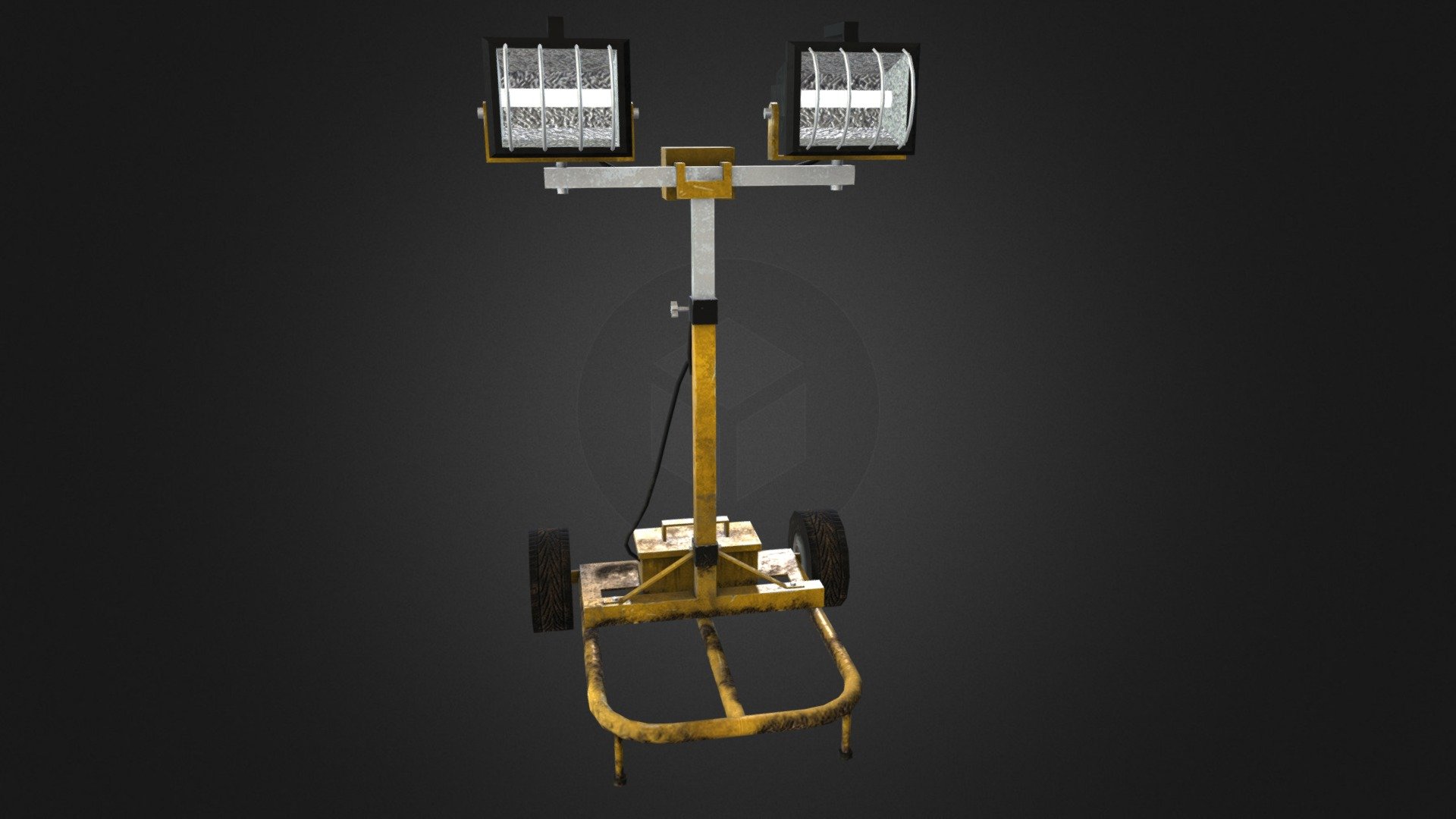 Flood Light - 3D model by rikard86 [026e1d5] - Sketchfab