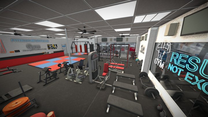 Gym 3D models - Sketchfab