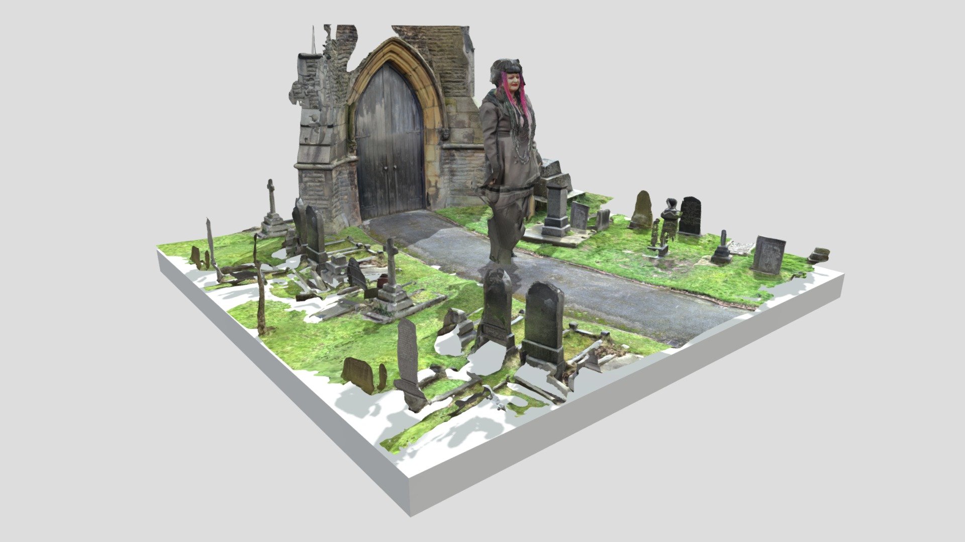 Blackpool - Deborah - Layton Cemetary - 3D model by StoryTrails ...