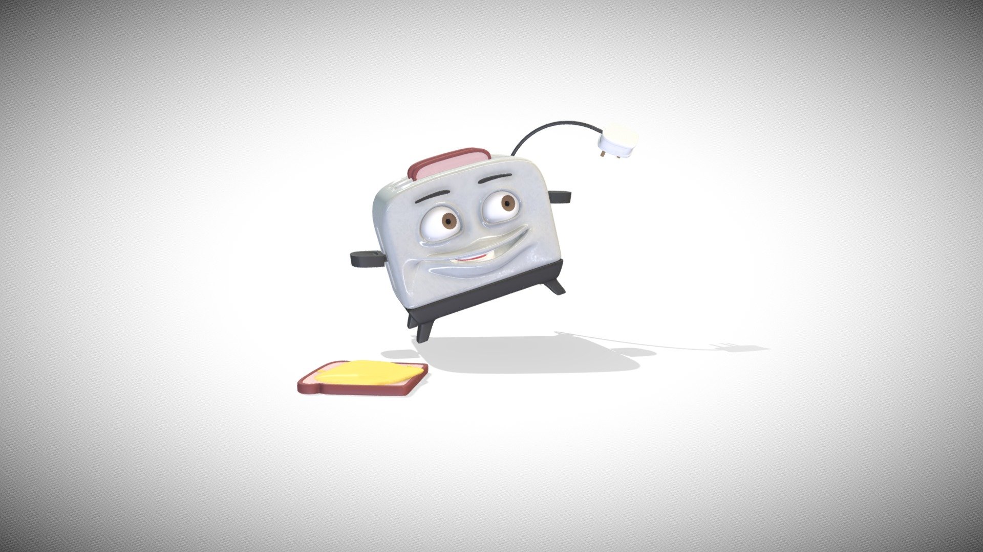 The Brave Little Toaster - 3D model by shaunwho [026efee] - Sketchfab