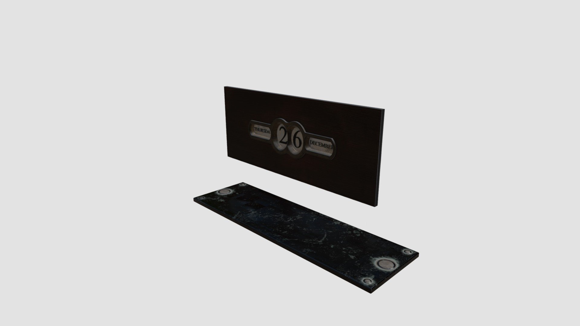calendar prop - Buy Royalty Free 3D model by Evermotion [026fd14 ...