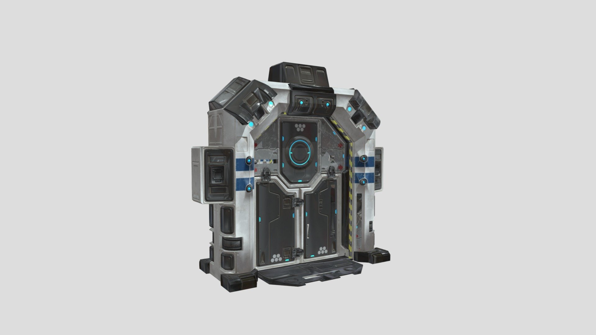 Gross Sci-Fi Door - Download Free 3D model by Aidan Gross (@AidanGross ...