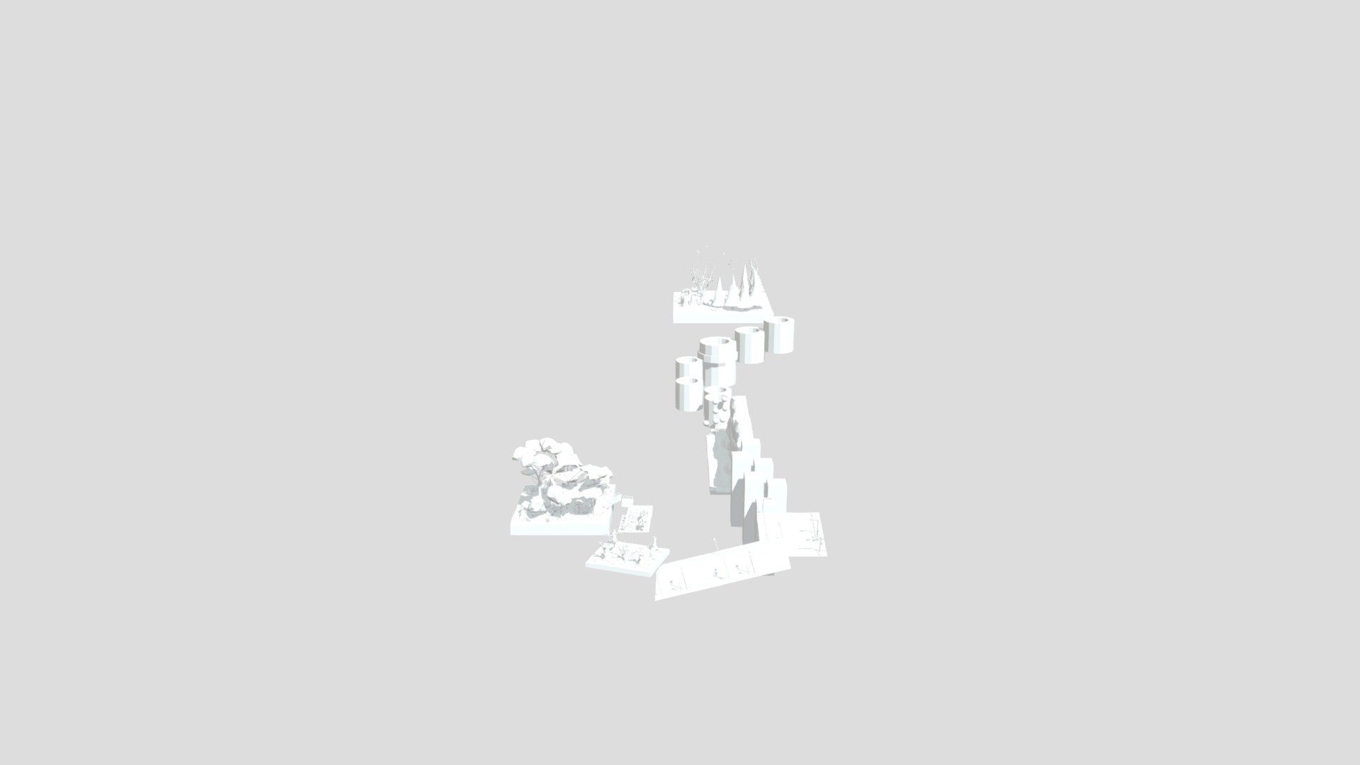 for free parkour - 3D model by dmwly439 [0271832] - Sketchfab