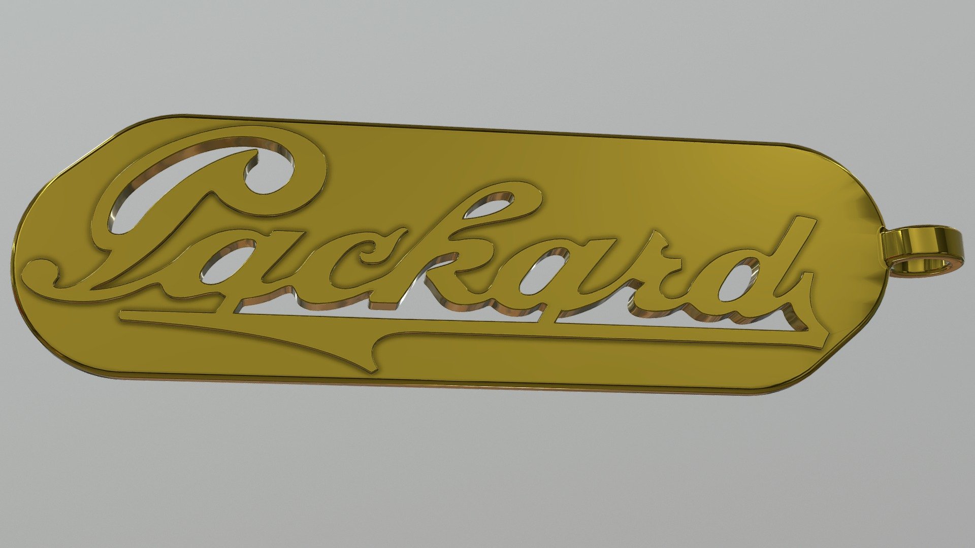 Packard Keychain - 3D model by kaaa [0272b65] - Sketchfab