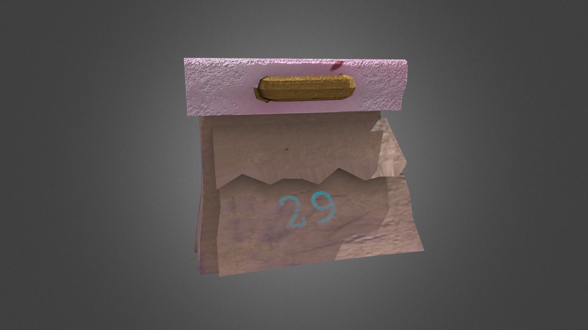 Calendar_1013 - 3D model by 0323_roy [027399c] - Sketchfab