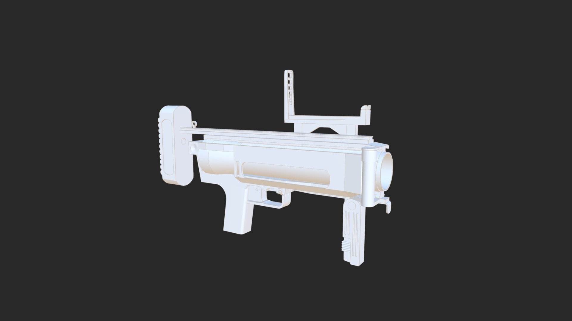 M320GL Grenade Launcher - 3D model by jacknelsonnsb [0274373] - Sketchfab