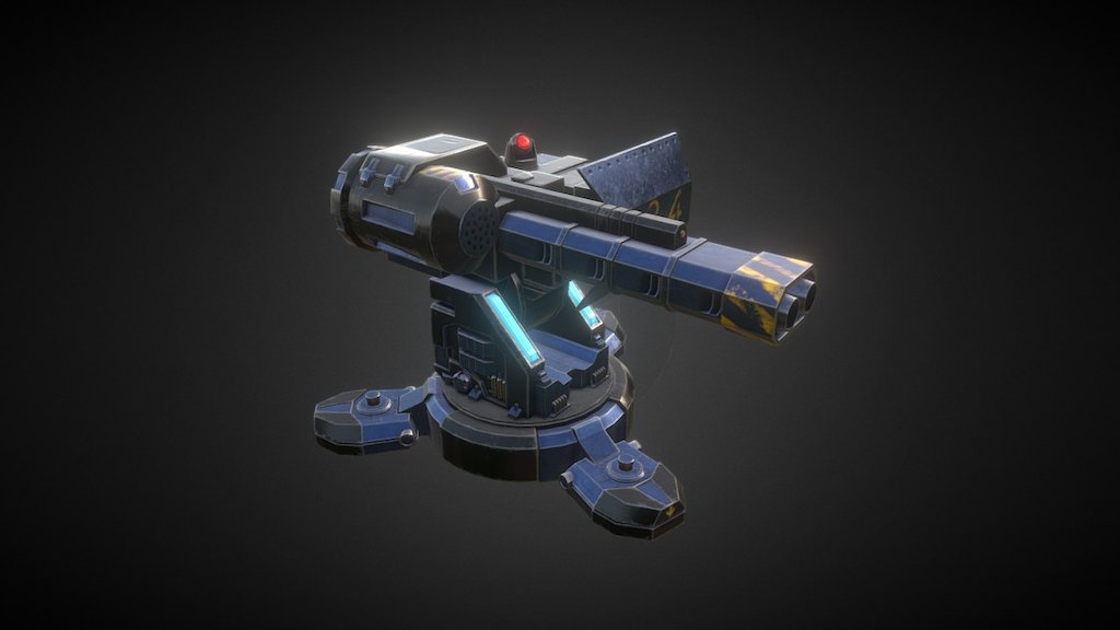 Heavy Turret POL X59 - 3D model by Margus (@Amarganiec) [02746ab ...
