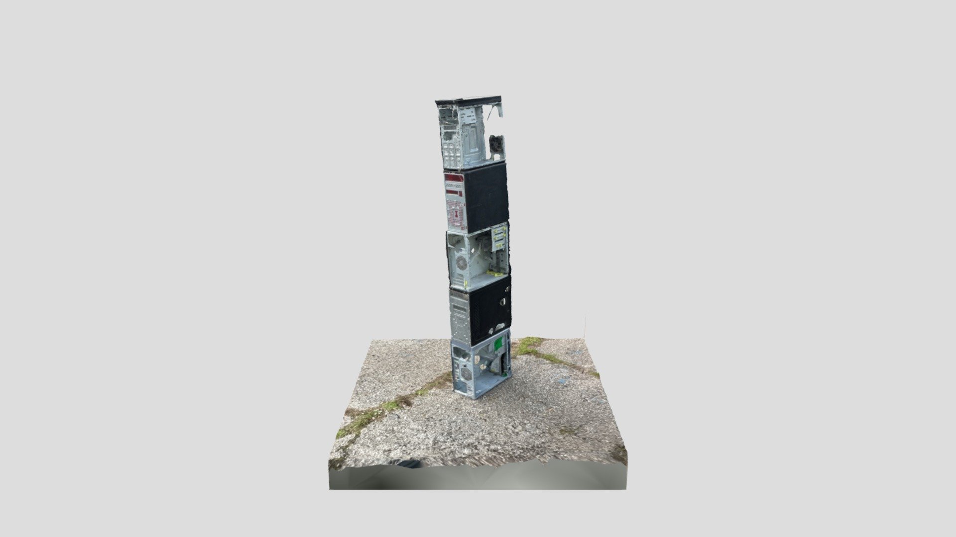 CPU Tower 05 - Download Free 3D model by leihouse [027610f] - Sketchfab