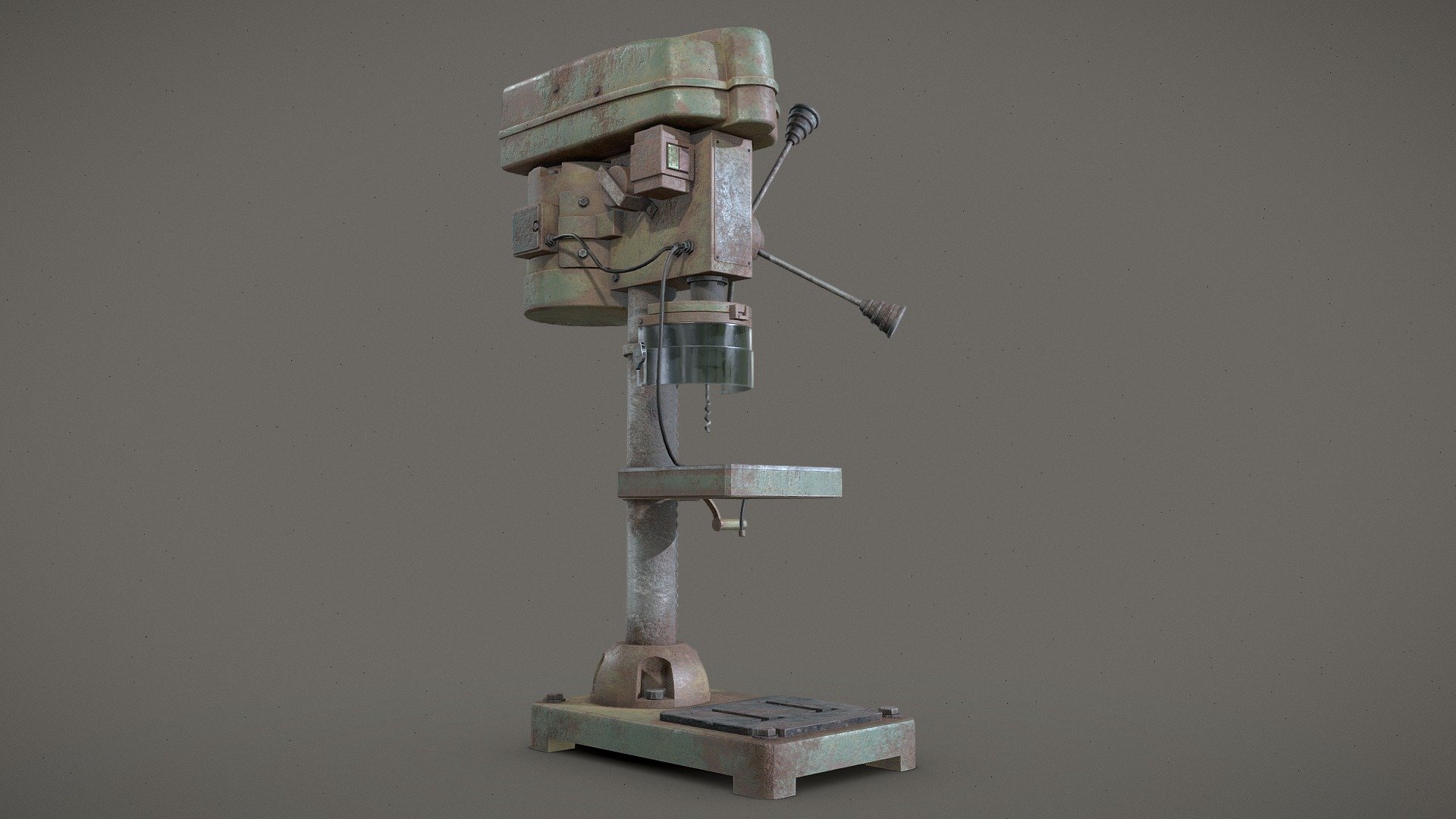 Drill Press - 3D model by skygreen [02774aa] - Sketchfab