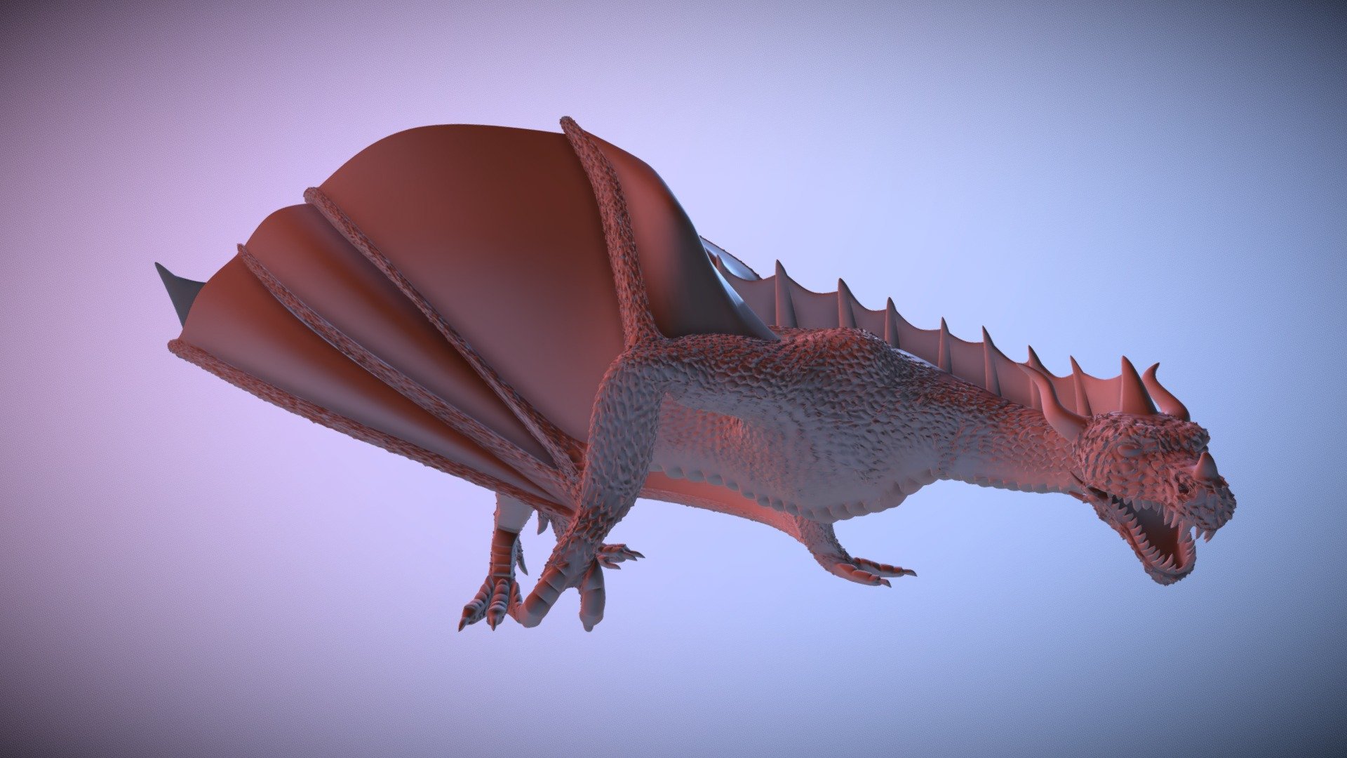 Dragon v1.1 - 3D model by james525 [0277f3b] - Sketchfab