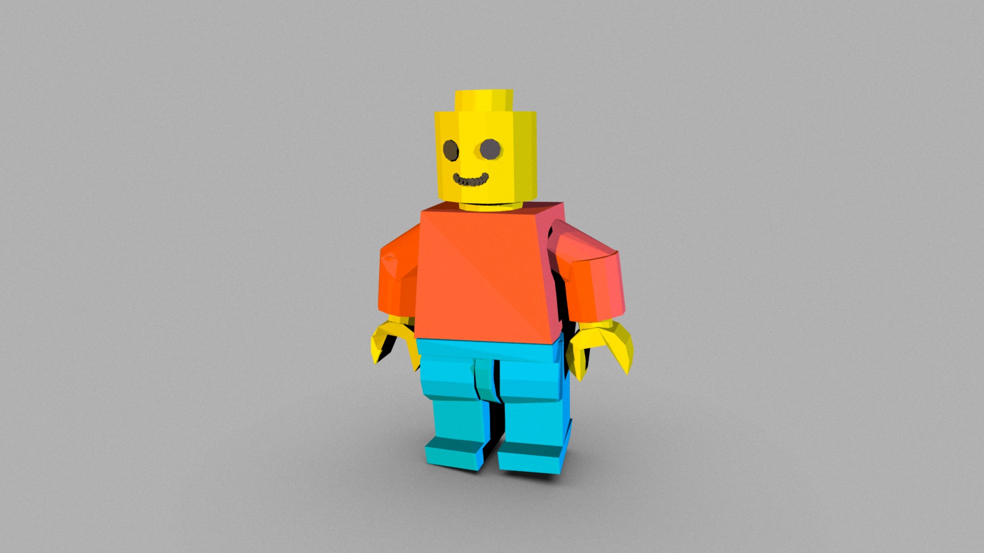 Blocks Lego man - Download Free 3D model by alban [0278450] - Sketchfab