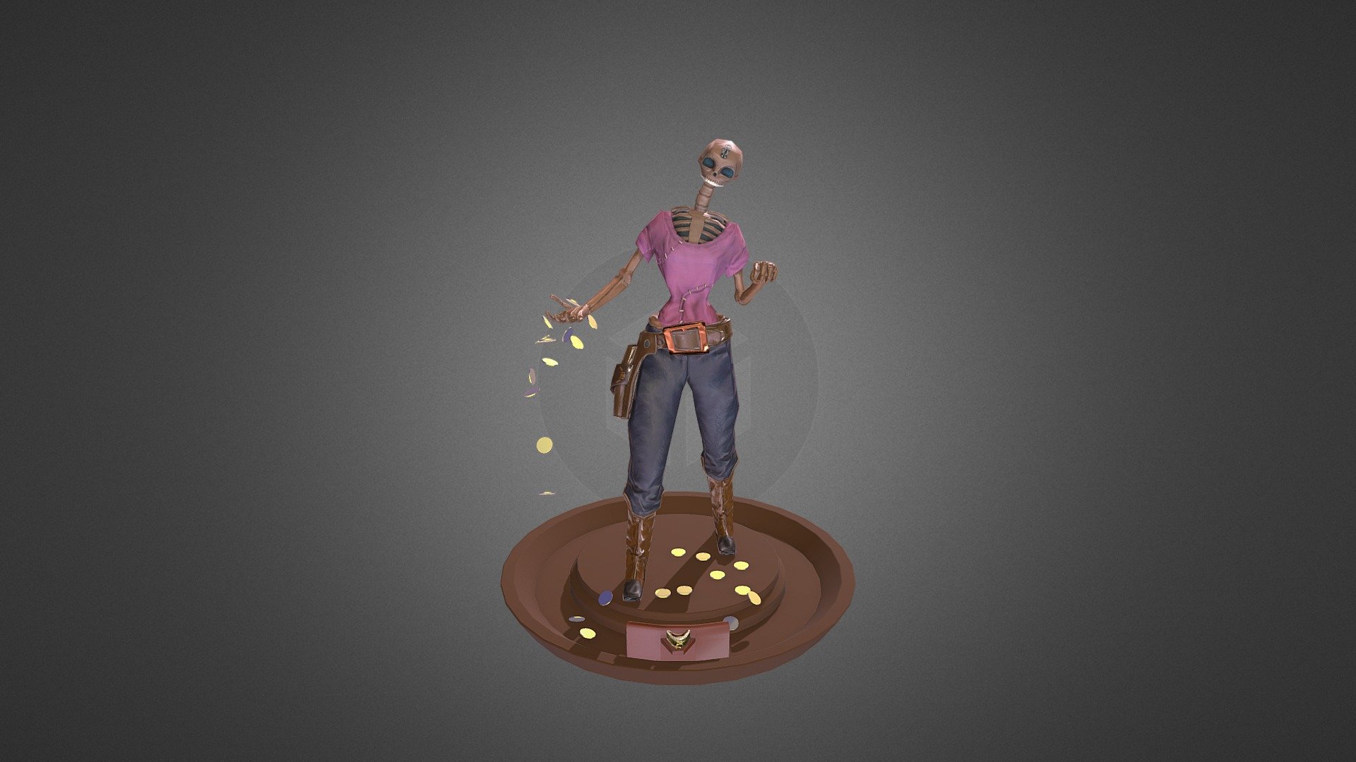 Skeleton Pose - 3D model by Mrcocotte [0278b6a] - Sketchfab