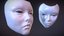 Geisha Mask - Download Free 3D model by riceart [0279c00] - Sketchfab