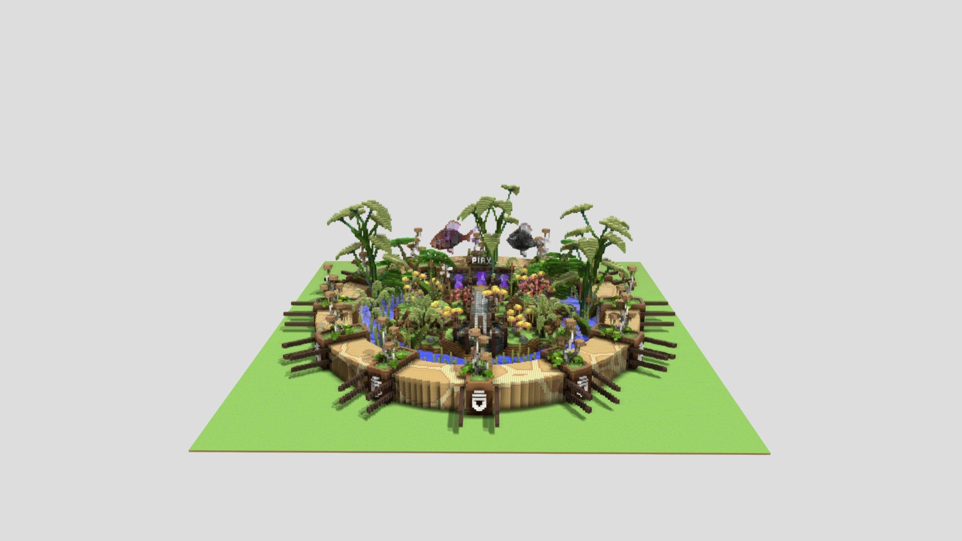 Flowers Hub - 3D model by Senior Studios (@seniorstudios) [027ae3b ...