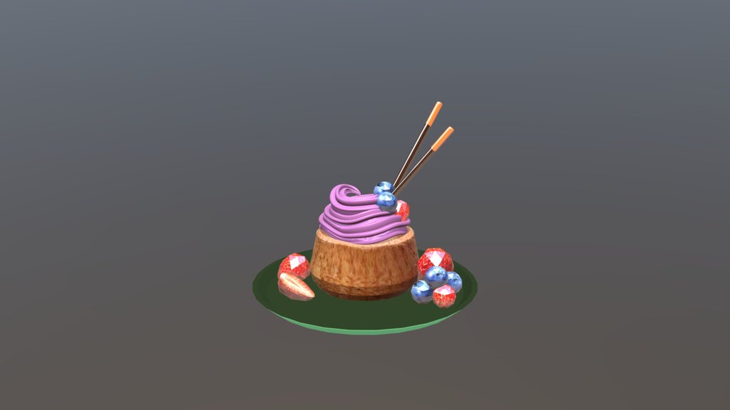 Food - A 3D model collection by Rabbit (@rabbittrip) - Sketchfab