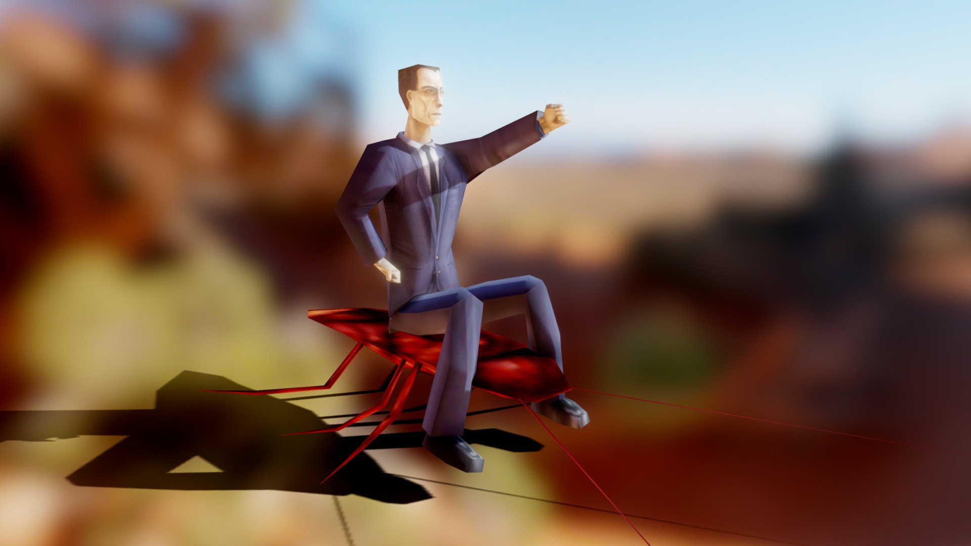 G-Man Invasion Roach - Download Free 3D model by Homeless_Models (@hl ...