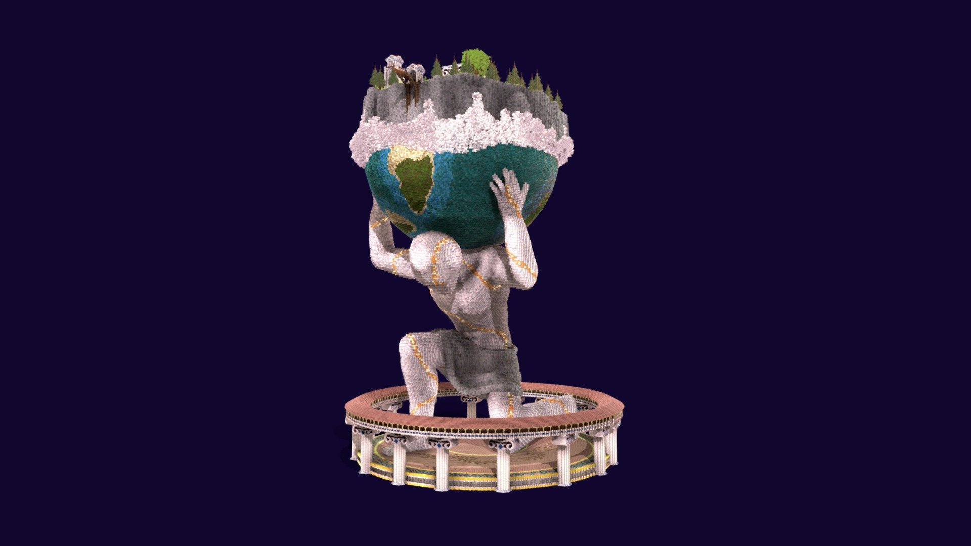Atlas Lobby - Minecraft Build - 3D model by ChrisPy Biker ...