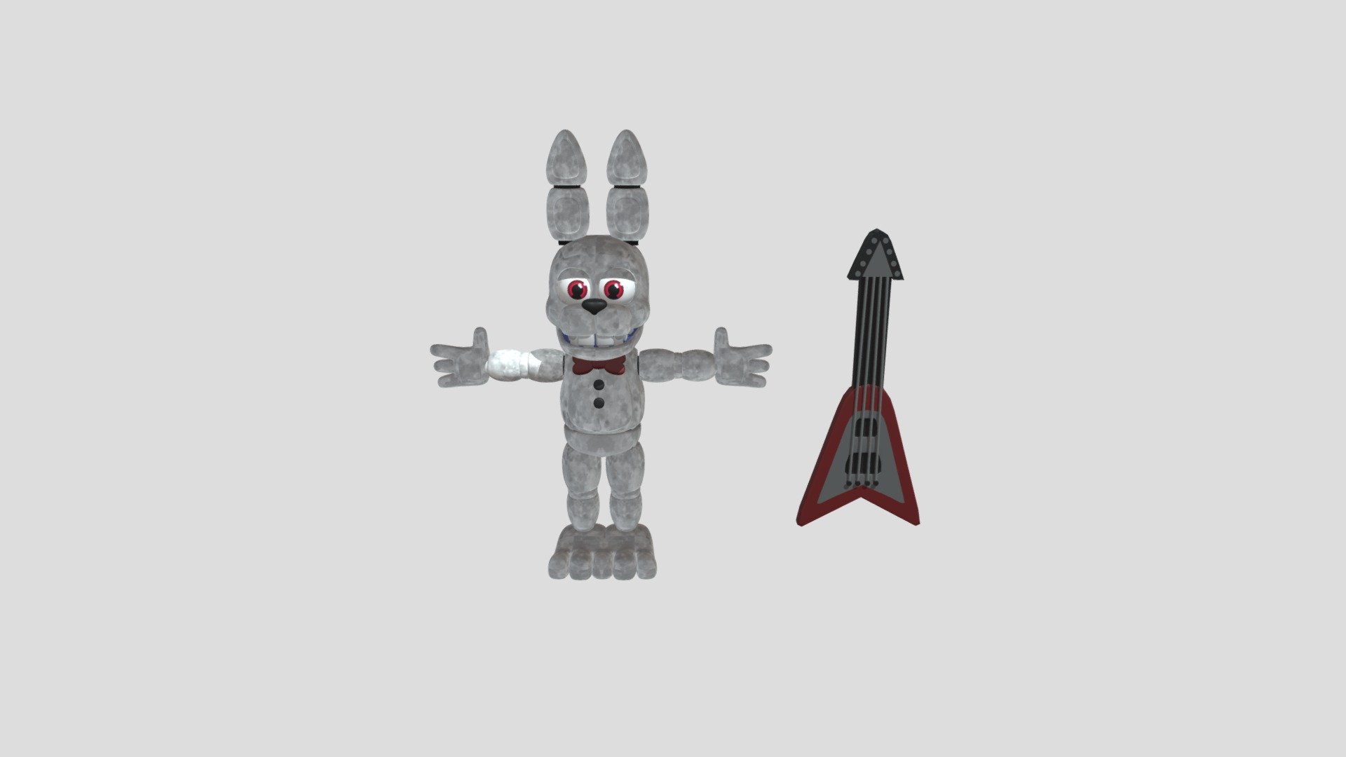 Retro Bonnie - Download Free 3D model by Limónarts3D (@Limomarts3D ...