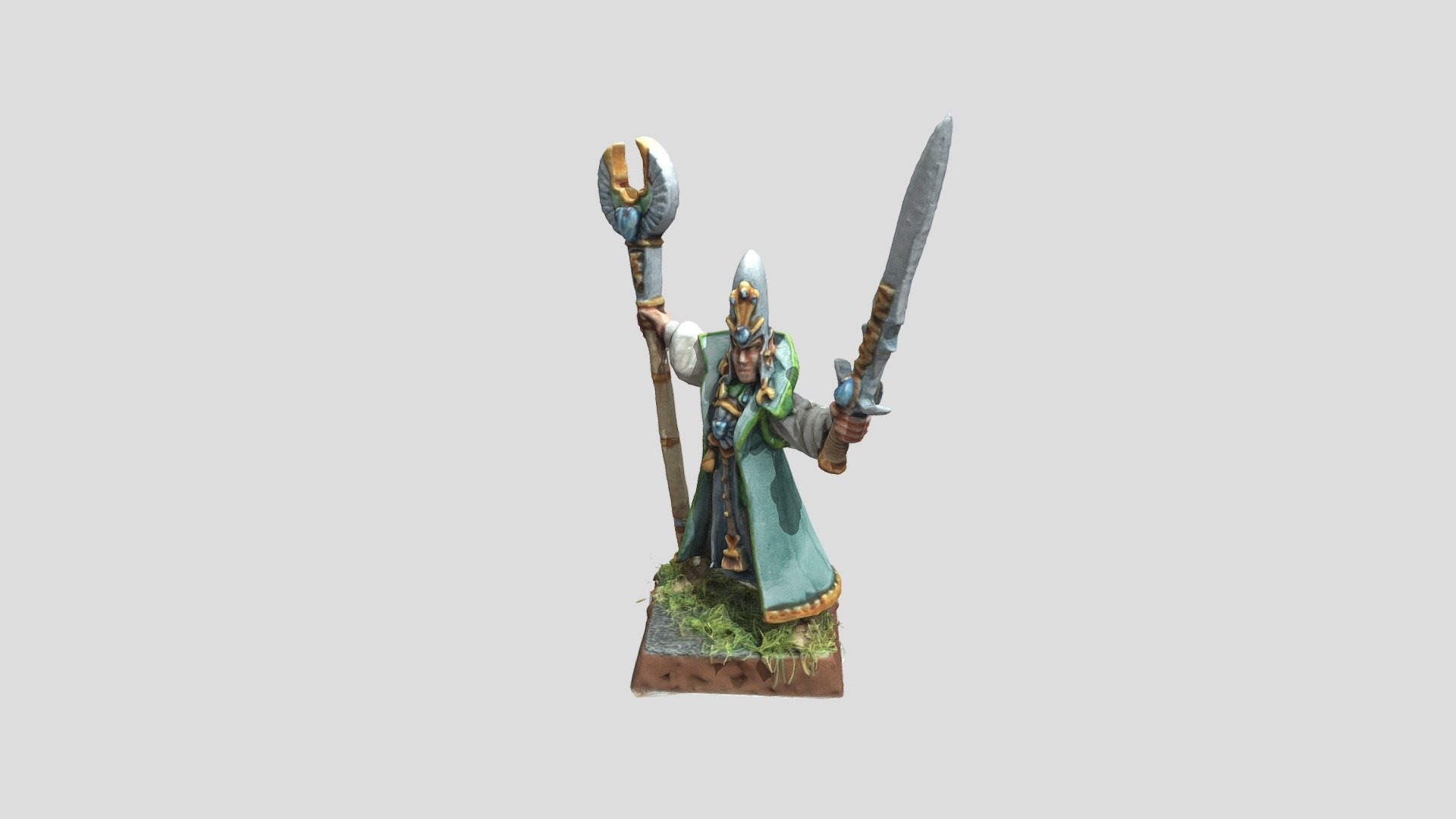 Highborn Mage - Download Free 3D model by OgreSage [0283c3a] - Sketchfab