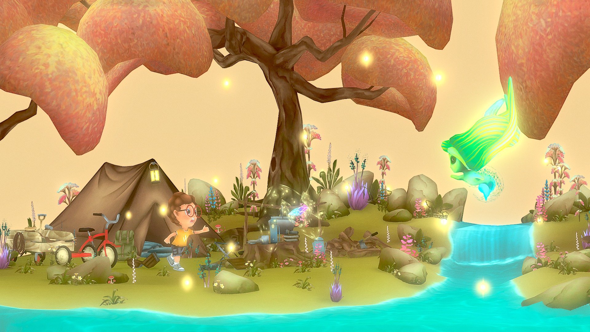 Childhood Adventure - 3D model by Aishwarya Pearala (@aishpearala ...