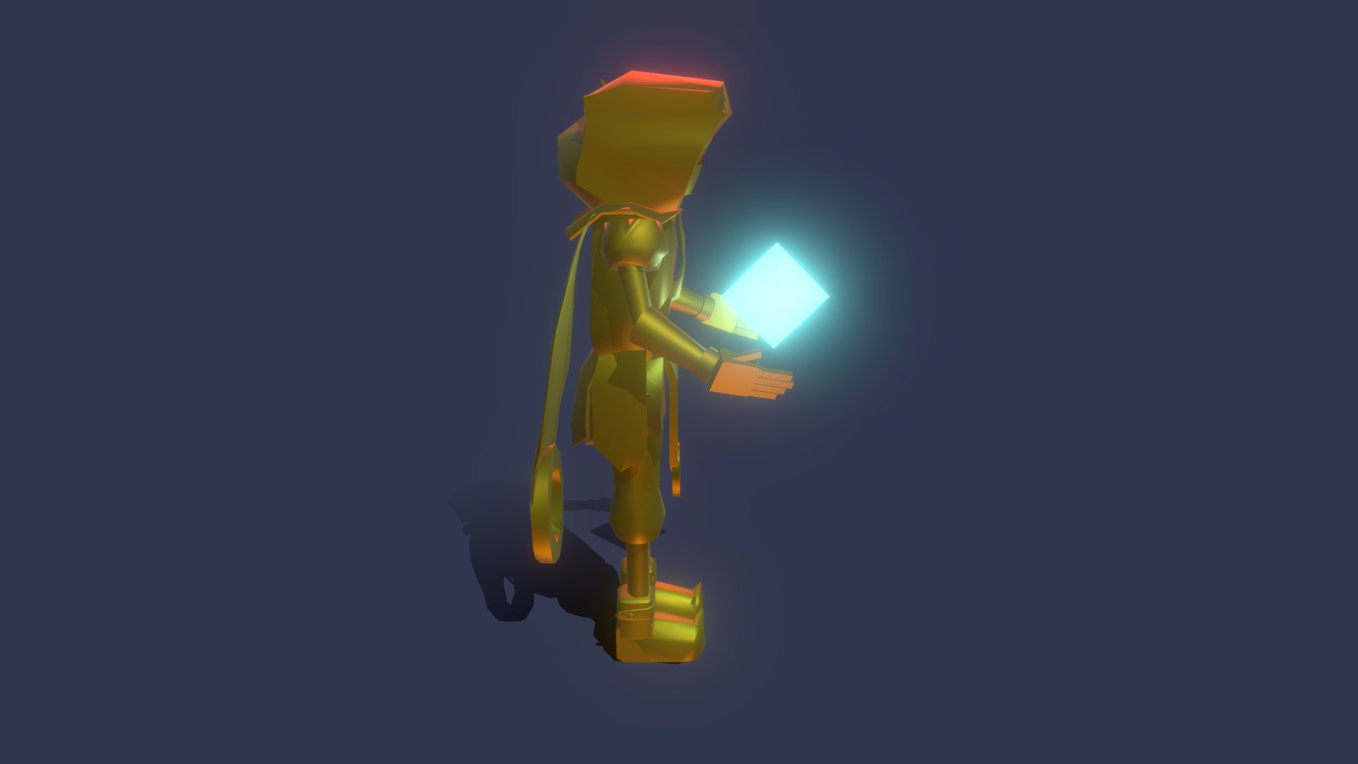 Low poly statue - Download Free 3D model by alicecorant [0284b39 ...