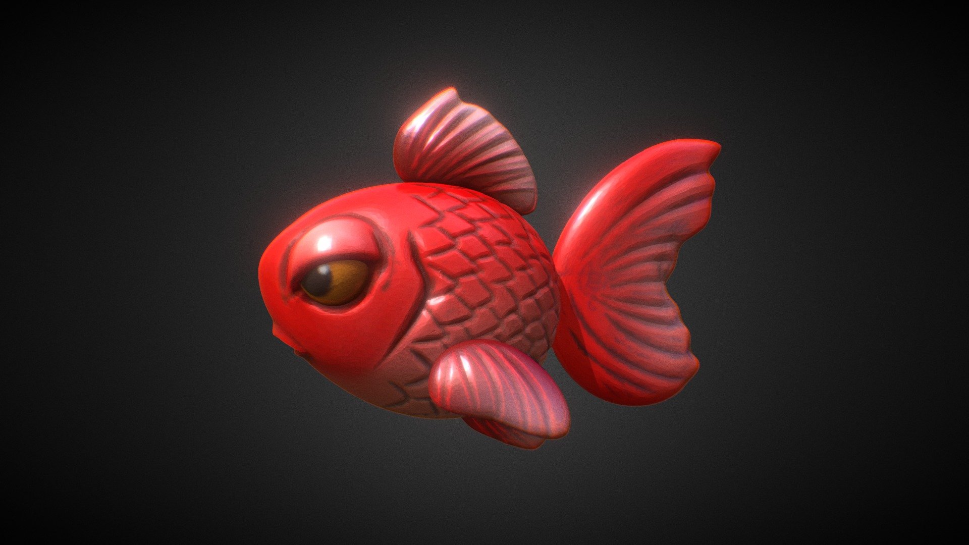 Kingyo - 3D model by kazukisakamoto [0286e71] - Sketchfab