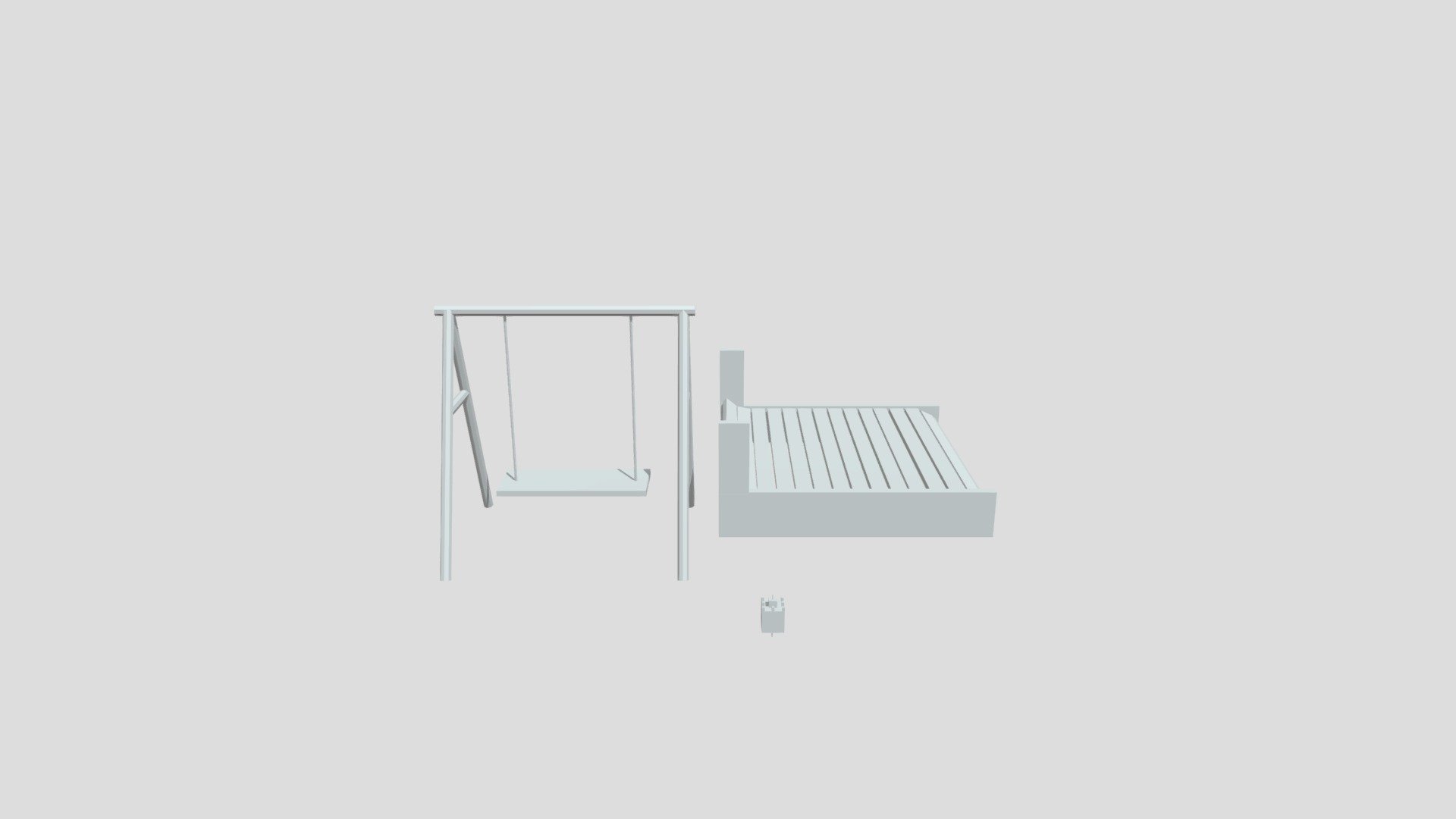 3 simple props - 3D model by ameroDeBruyne [0287d81] - Sketchfab