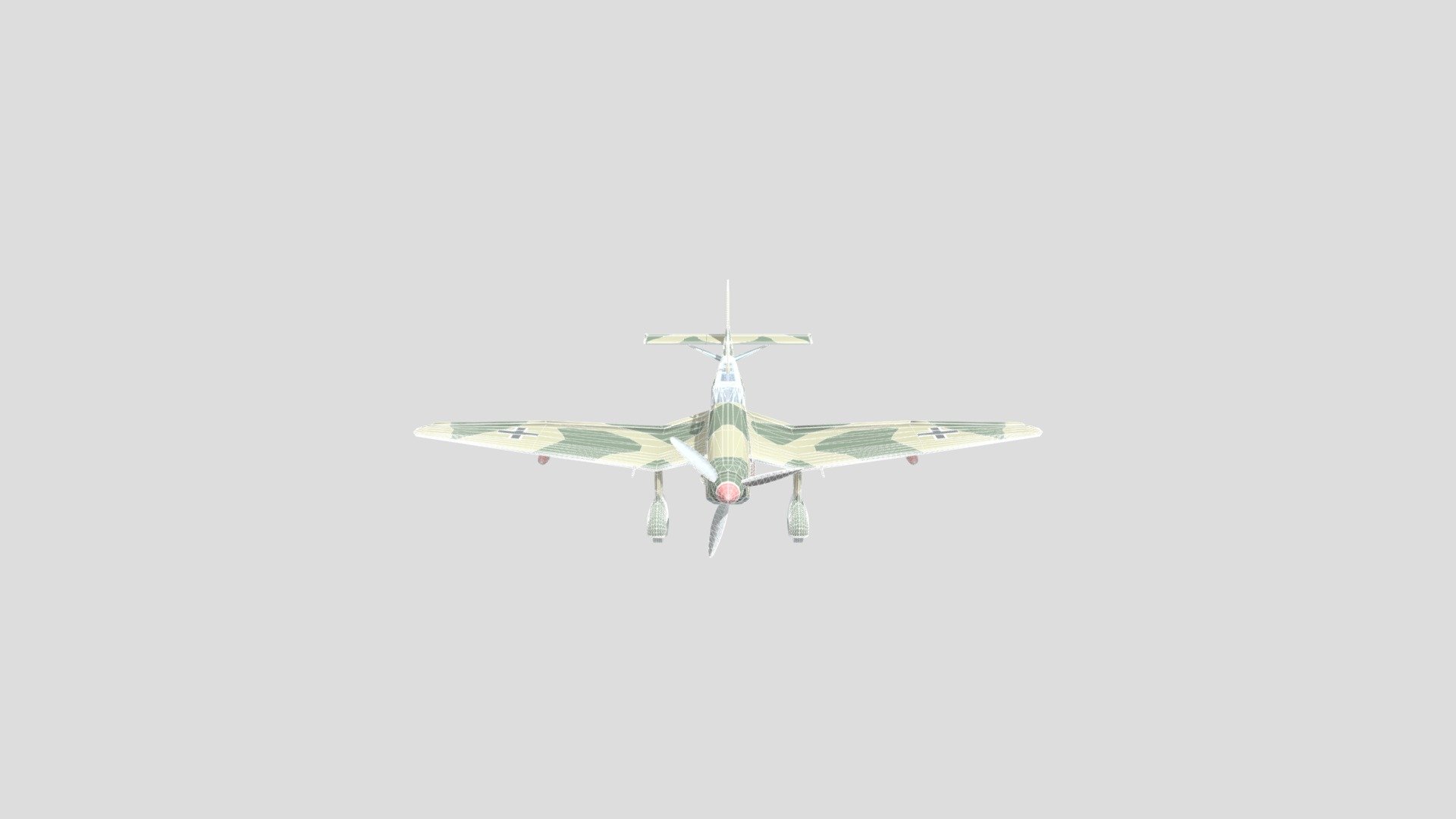 German ww2 airplane - Download Free 3D model by mudroljub [02889c2 ...