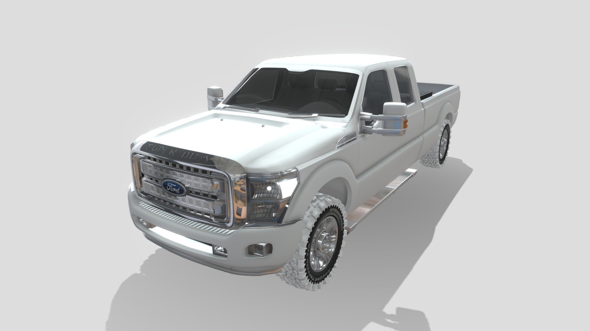 Truck Ford F 250 - 3D model by The Learning Network ...