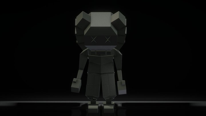 Kaws 3D models - Sketchfab