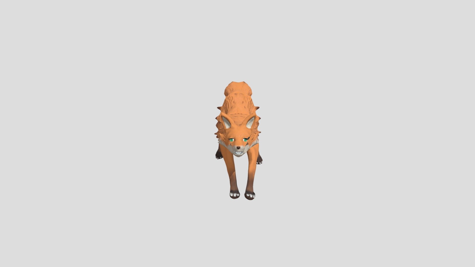 Honours Project - Fox - 3D model by menchicutlets [0289641] - Sketchfab