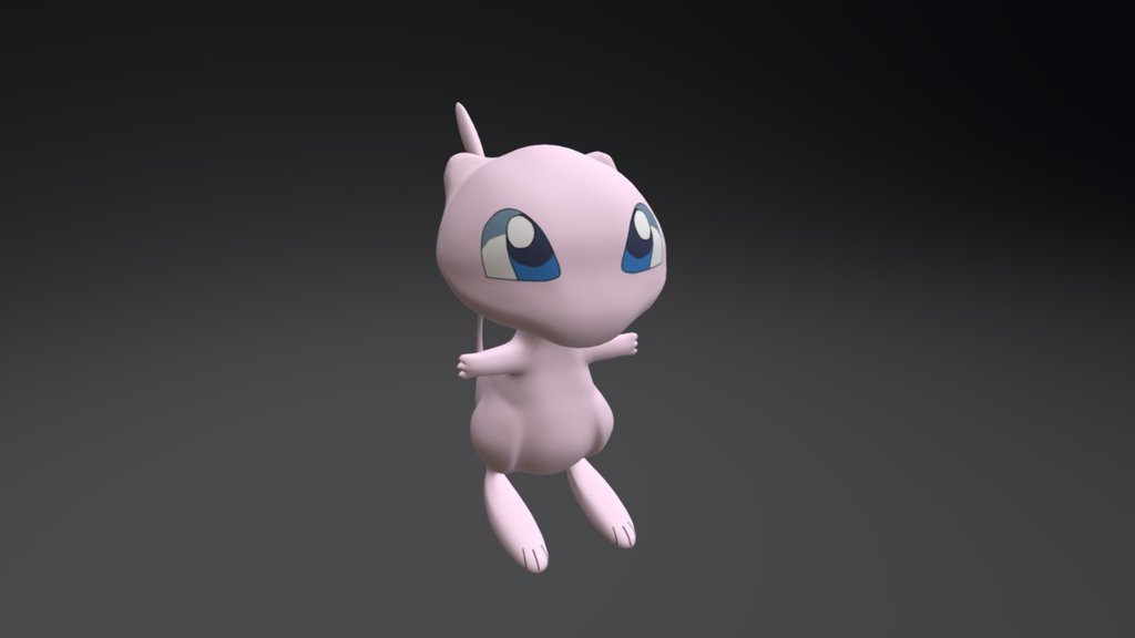 MEW - 3D model by MORENOB15 [028a0cc] - Sketchfab