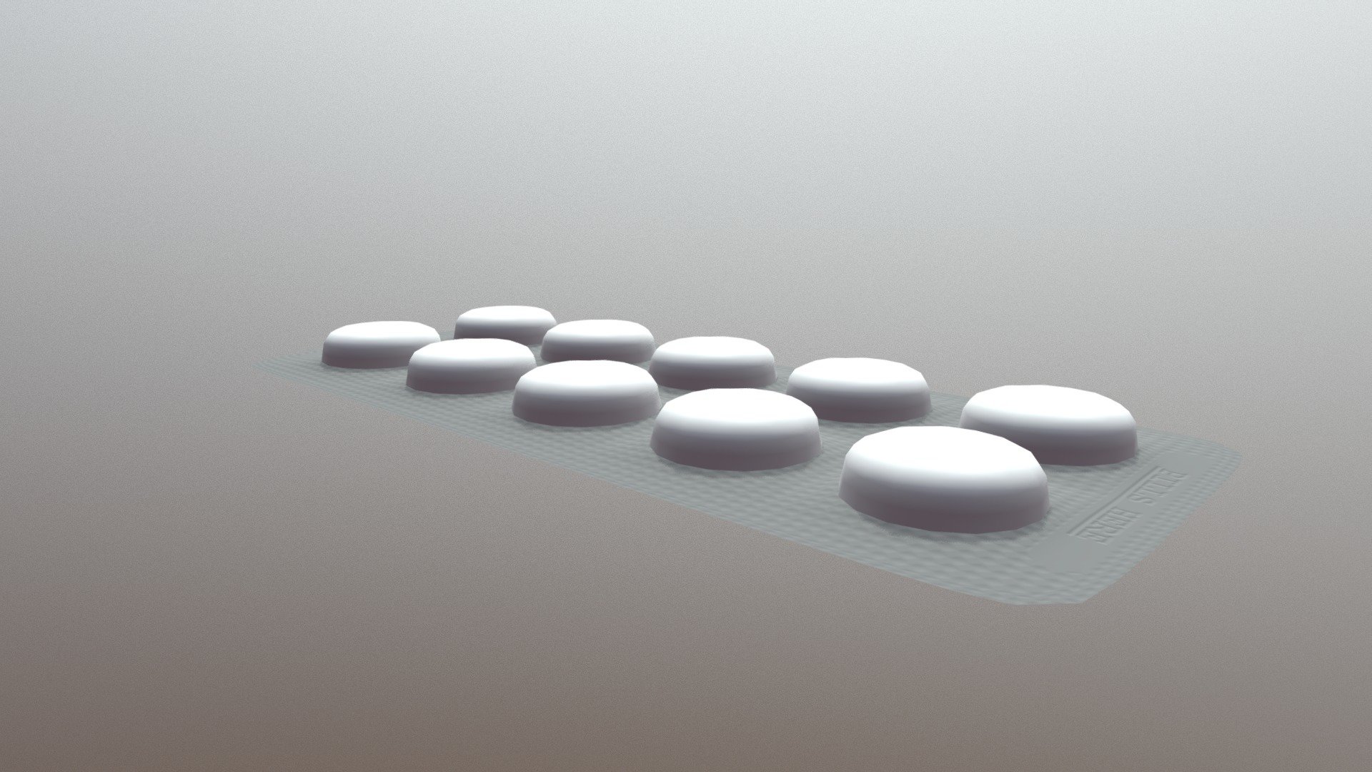 Pill Packet - 3D model by Marc Humphreys 3D (@mh3d) [028e5d6] - Sketchfab