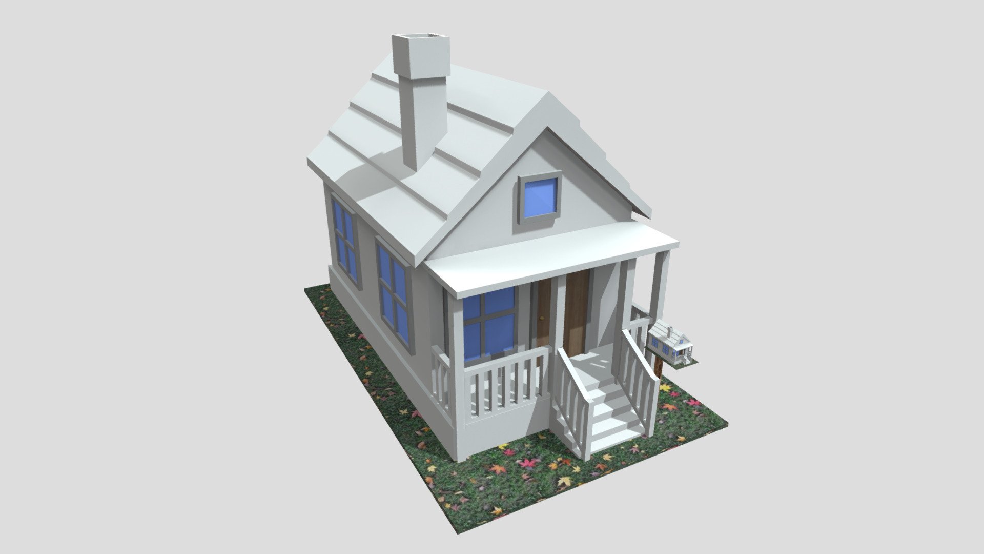 Sibling House - 3D model by sb.p [028f268] - Sketchfab