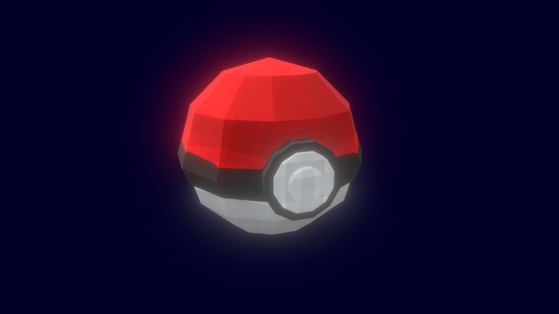 Pokeball - Download Free 3D model by Gabriel (@2806315) [028f69e ...