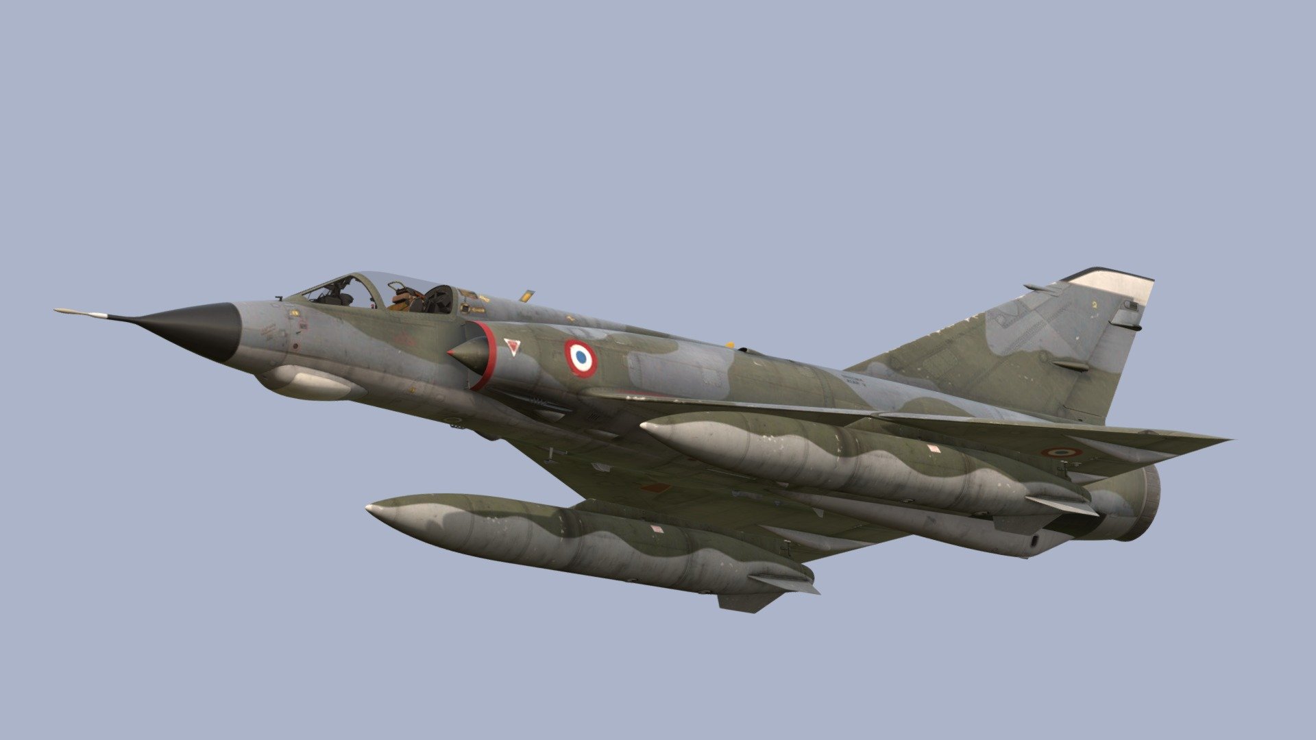 Dassault Mirage IIIE - Download Free 3D model by OUTPISTON [028fc74 ...